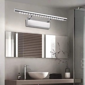Toolight Toolight, LED koupelnové svítidlo nad zrcadlo 9W 70CM APP363-1W, chromová, OSW-08429