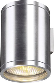 LA 1000334 ROX WALL OUT UP/DOWN QPAR11 venkovní nástěnné svítidlo kartáčovaný hliník max. 2x50W IP44 - BIG WHITE (SLV)