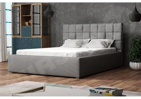 Čalouněná postel s úložným prostorem a roštem Kinec, Rozměr postele: 160, Potah: Malmo 13 380