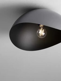 LED černá designová stropní svítilna Opsi 40