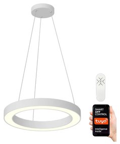 Immax NEO 07091L - LED Stmívatelný lustr na lanku PASTEL LED/52W/230V 60 cm bílý