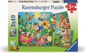 Ravensburger 120041306 hmyzí kamarádi 3 × 49 dílků