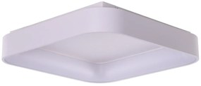 Moderní LED stropní svítidlo Solvent S 60 bílé s dálkovým ovladačem