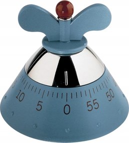 Alessi Kitchen Timer Kuchyňská minutka modrá