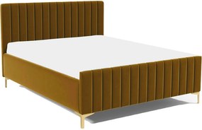 Čalouněná postel do ložnice 25 slim na nožičkách 140x200, 160x200, 180x200