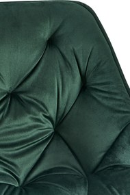 Sada 2 jídelních židlí Antigo samet – zelená