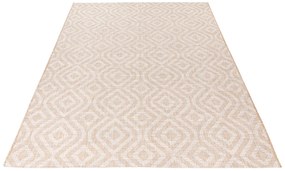 Obsession, Kusový koberec Nordic 872 taupe – na ven i na doma, 120x170, hnědá, chodba / předsíň