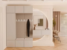 FALCO Předsíňová sestava Gaha III 1SZ2W Odstín: Bílá