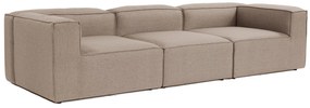 Atelier del Sofa 3-místná pohovka Fora 3 Seater - Brown, Hnědá