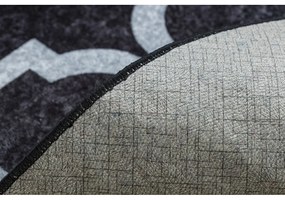 Kusový koberec Agase černý 80x150cm