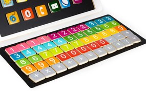 Dřevěný vzdělávací tablet a magnetická tabule ECOTOYS