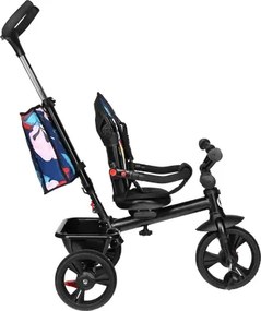 LIONELO Tříkolka 2v1 Haari Blue Navy / Nosnost 25 kg
