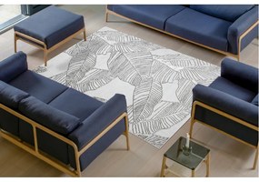 Kusový koberec Telsa stříbrnošedý 80x150cm