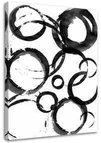 Gario Obraz na plátně Abstraktní kruhy Rozměry: 40 x 60 cm