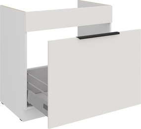 ARIA wh | dolní skříňka 80 ZL 1S dřezová | 80 cm | PREMIUM BOX | bílá