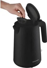 RK2391 černá / Rychlovarná konvice / 1,7 l / plast