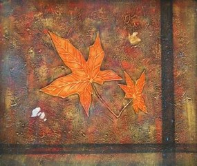 Podzimní list - 60 x 90 cm