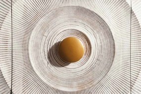 Designová komoda Venetia 140 cm bílé mango