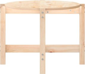 vidaXL Konferenční stolek 118 x 63 x 45 cm masivní borové dřevo [822317] Barva: Přírodní
