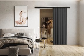 Posuvné dveře s krycí lištou BELMO 80 grafitový
