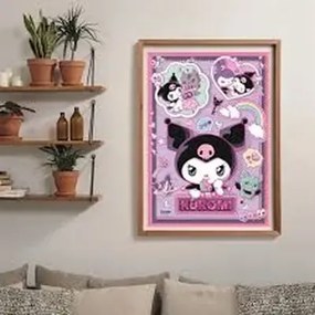 CLEMENTONI Puzzle Kuromi / 1000 dílků / pro dospělé