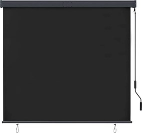 Venkovní roleta 160 x 250 cm antracitová 145976