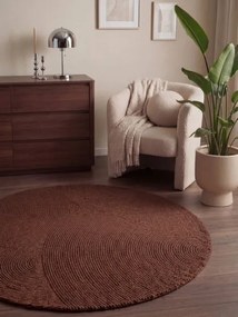 Koberec Hanse Home Calmio hnědý kruh
