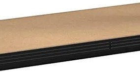 Regál 180x90x40 cm černý