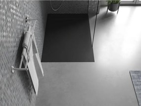 Mexen Otto, SMC obdélníková sprchová vanička 120 x 70 cm, černá, 4N707012