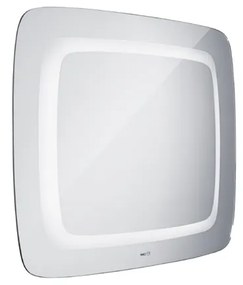 Nimco zrcadlo LED 650 x 800 Model 7000 hliníkový rám ZP 7001