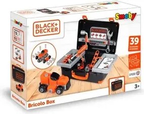 Smoby BD Kufřík Bricolo s autem a nářadím / od 3 let