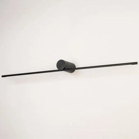 Nástěnné LED svítidlo nad zrcadlo Fox Black 90