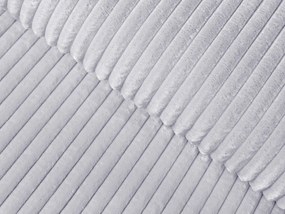 Biante Dekorační povlak na polštář Minky manšestr MKM-001 Světle šedý 30 x 50 cm