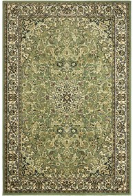 Koberce Breno Kusový koberec SOLID 55/APA, Zelená, Vícebarevné, 133 x 200 cm