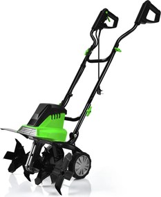 Costway Elektrický kultivátor s 6 sekáčkou a 2 bodovým bezpečnostním spínačem