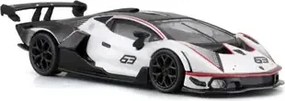 Bburago RACE Lamborghini Essenza SCV12 bílá  černá perleť 1:32 / od 3