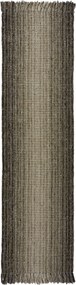 Flair Rugs, Běhoun Mottle Jute Ombre Grey, 60x230, šedá, chodba / předsíň