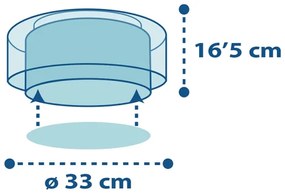 Dalber 60616 - Dětské stropní svítidlo POLICE 2xE27/60W/230V