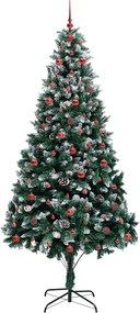 Umělý vánoční stromeček Zelená 240 cm PVC, ocel a plast 3396282