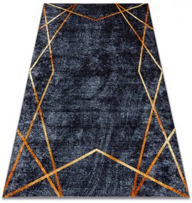 Kusový koberec Alchie tmavě šedý 120x170cm