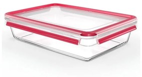 Tefal Tefal - Dóza na potraviny 3 l MSEAL GLASS červená/sklo GS0283