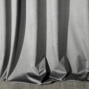 ZATEMŇOVACÍ ZÁVĚS NA PÁSCE PIERRE 140X300 CM ŠEDÁ