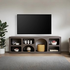 Kalune design Konzolový stolek LORIN antracitový