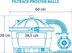 Marimex | Filtrace ProStar Balls + filtrační náplň Aquamar balls zdarma | 10600040