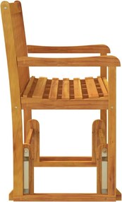 Zahradní houpací lavice 110 cm masivní akáciové dřevo 316608