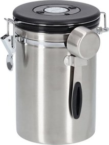 Vzduchotěsná dóza na kávu s klipem a odměrkou, 1700 ml