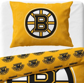 Hokejové povlečení NHL Boston Bruins Shields Velikost: 135x200 + 80x80 cm