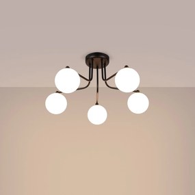 Sollux Lighting Lustr ASTRAL 5 černý