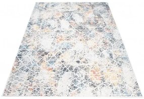Moderní kusový koberec DAKOTA YE89A abstraktní krémový Rozměr: 58x99 cm