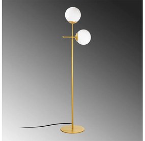 Designová stojanová lampa Parisa 174 cm zlatá